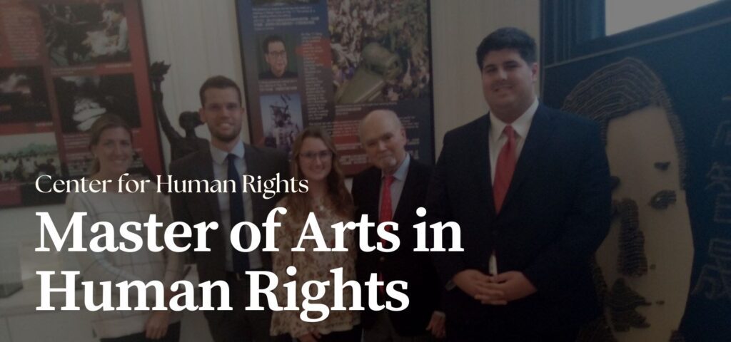 M.A. in Human Rights - Center for Human Rights